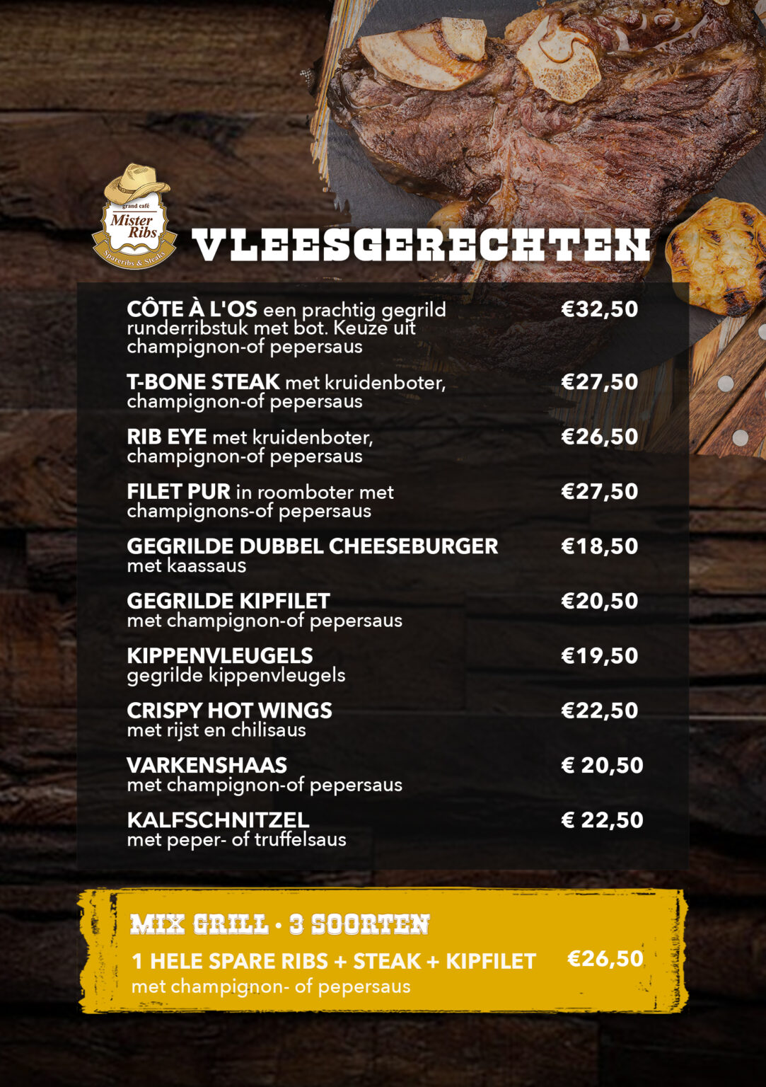 Menu - www.mister-ribs.com